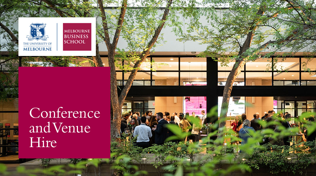 Conferences and Venue Hire | Melbourne Business School