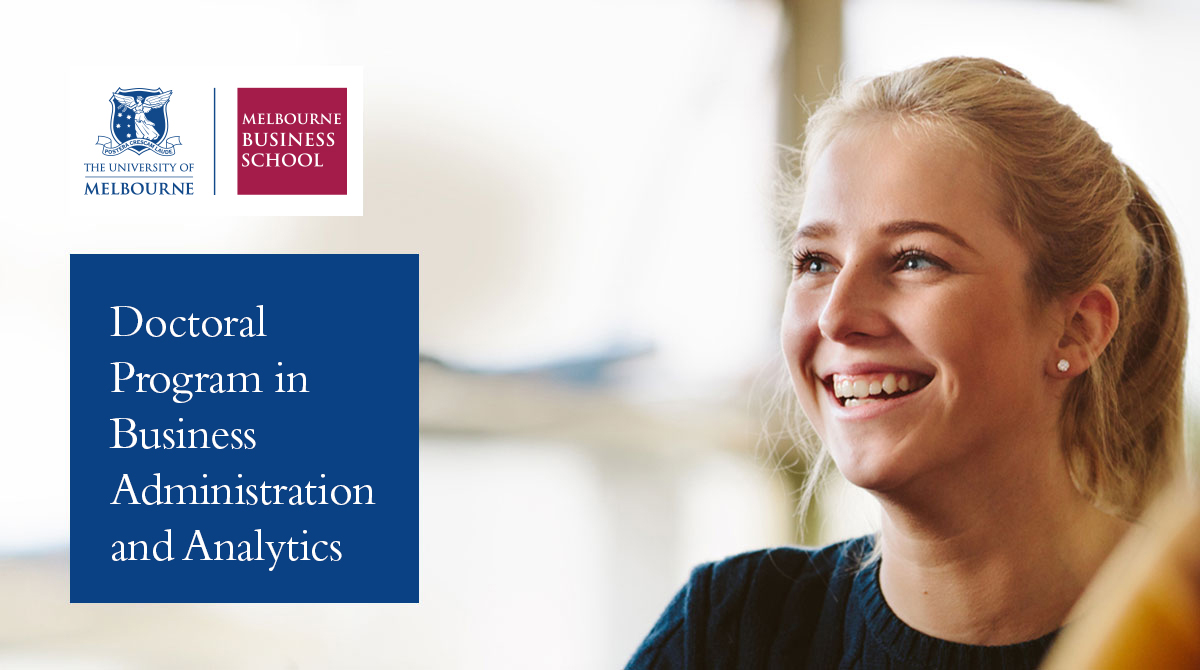 Doctoral Program in Business Administration and Analytics