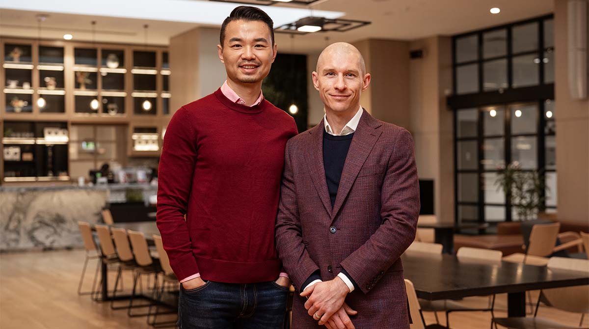 How Mark Sawyer ended up with an MBS MBA — and a husband